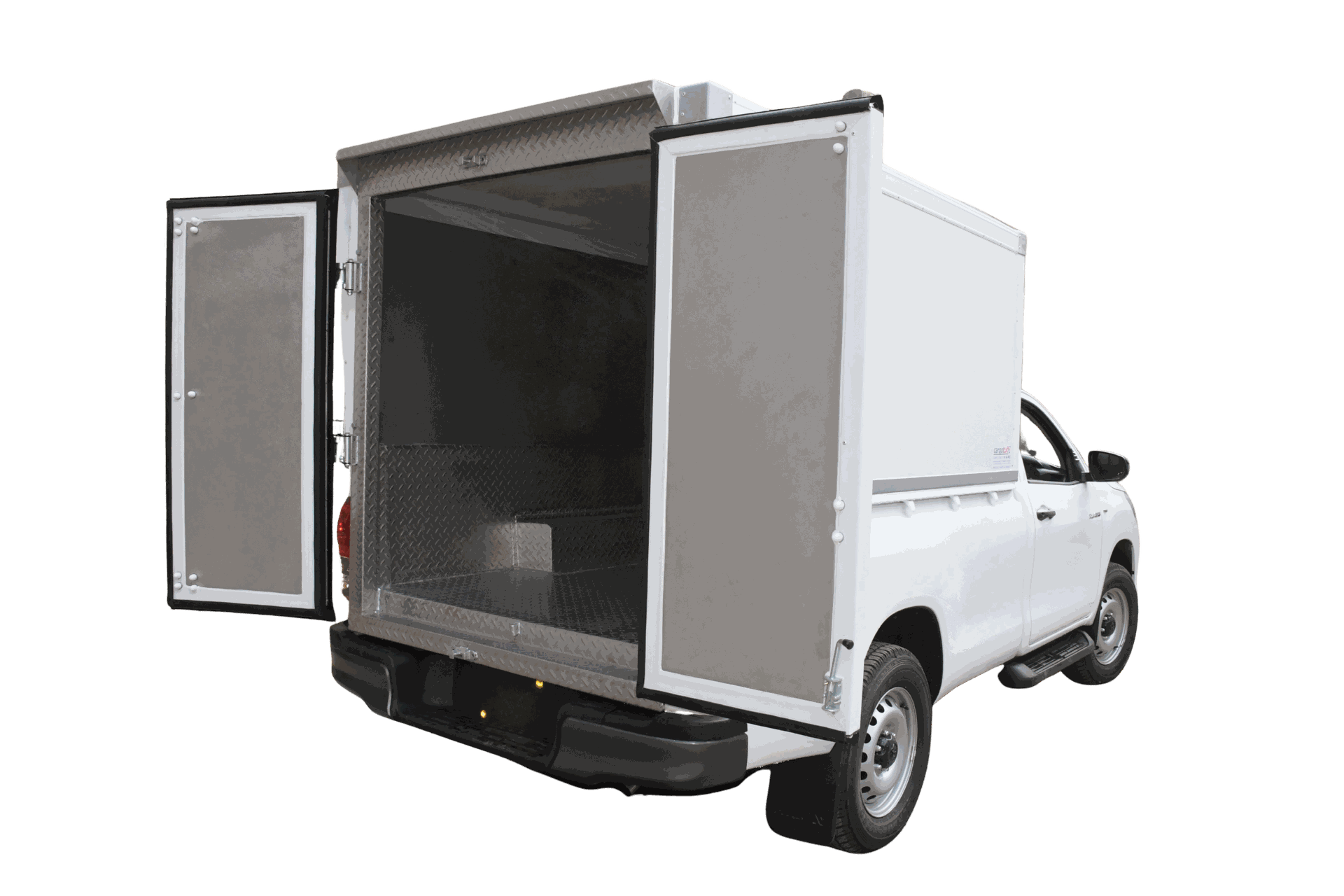 Sai Raj Cargotuff | Steel & fibreglass Pick up bodies